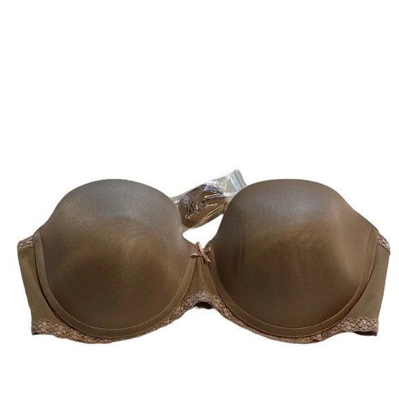 Wacoal | Intimates & Sleepwear | Btempted Strapless Bra Size 32d Nude ...